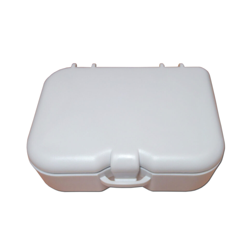 Denture Storage Case with Mirror & Brush - Dental Aesthetics