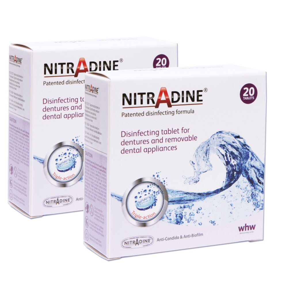 Nitradine Cleaning Tablets - Dental Aesthetics