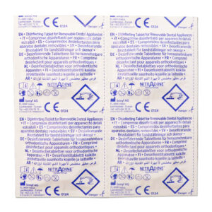 Nitradine Cleaning Tablets - Dental Aesthetics