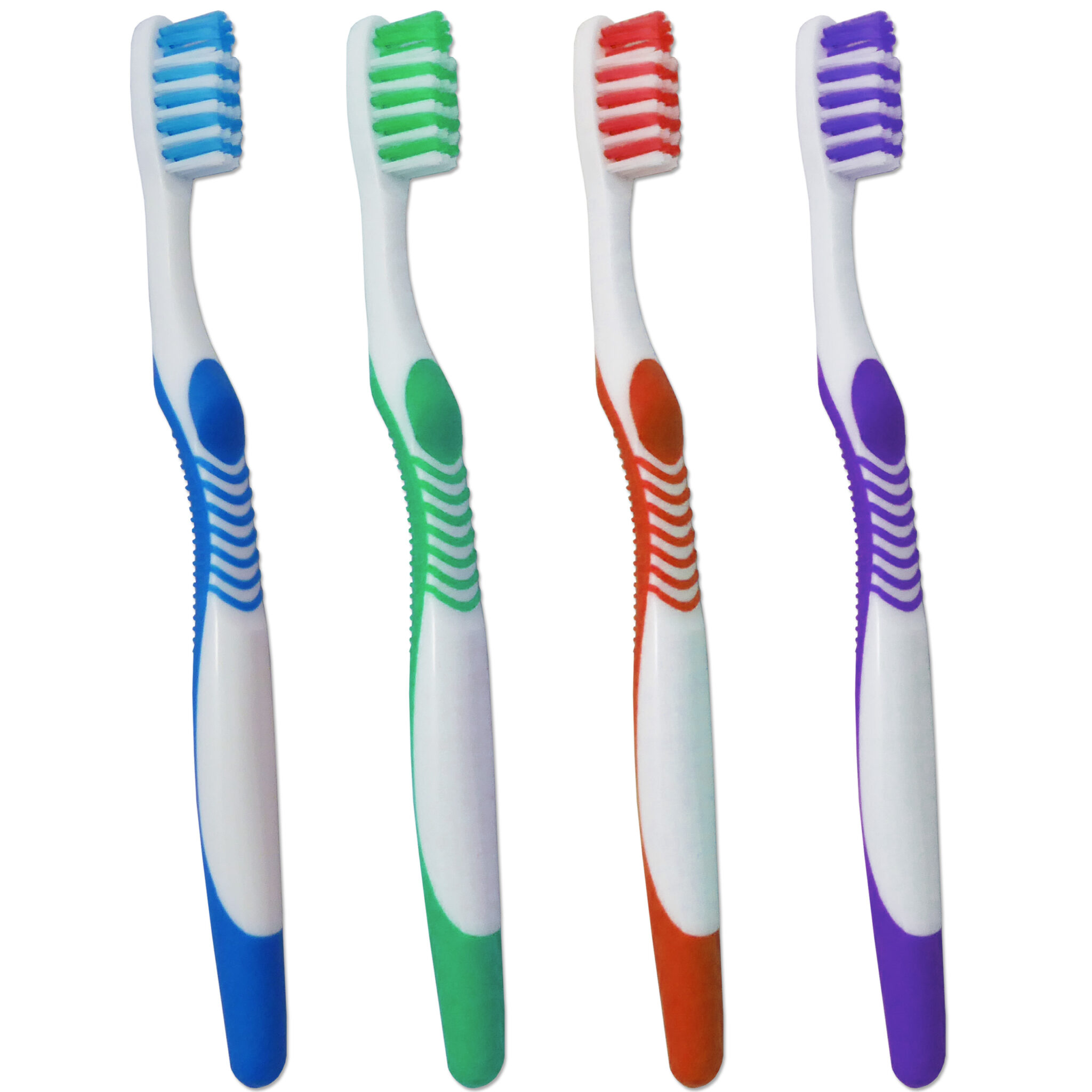 Toothbrushes ~ Adults Basic x 4 - Dental Aesthetics