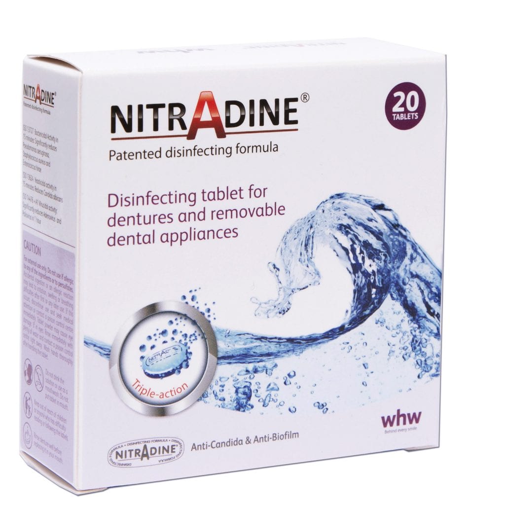 Nitradine Cleaning Tablets - Dental Aesthetics