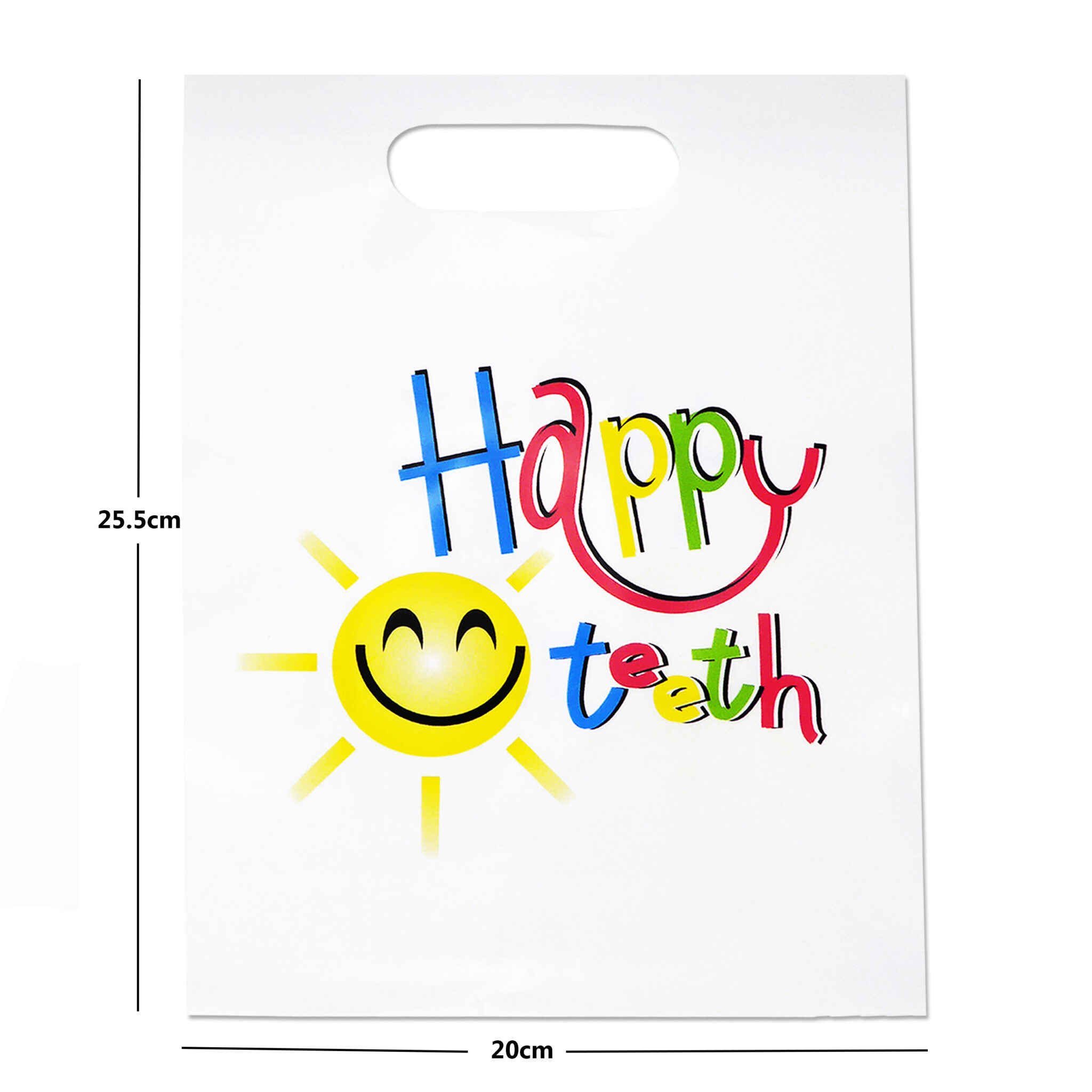 Happy Teeth Gift Bags for Dental Giveaways - Dental Aesthetics