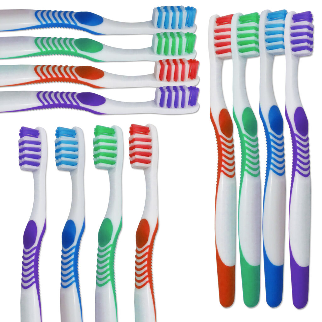 Wholesale Toothbrushes with Covers x 100 - Bulk Buy - Dental Aesthetics