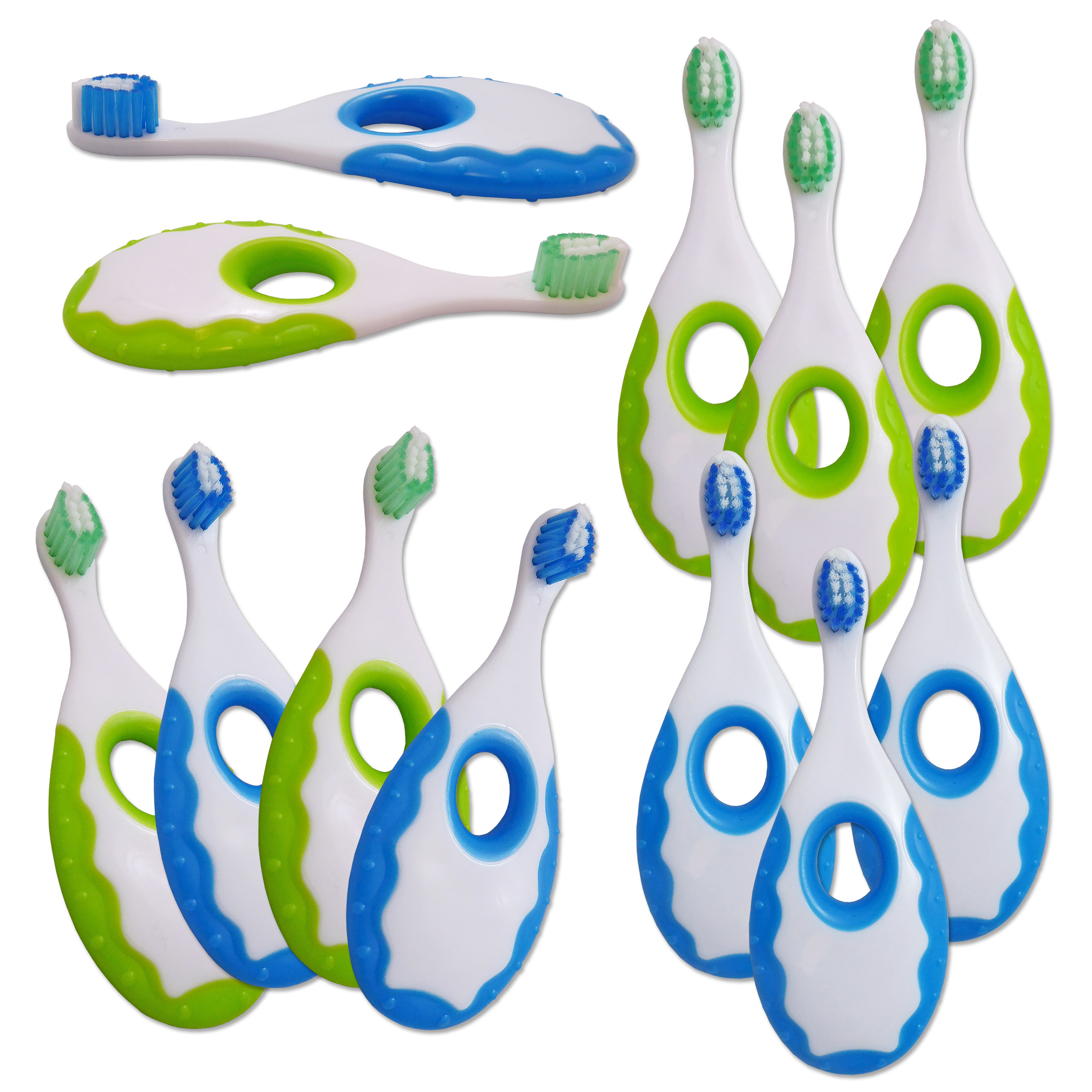 Bulk Toddler Toothbrushes ~ Pack of 32 - Dental Aesthetics